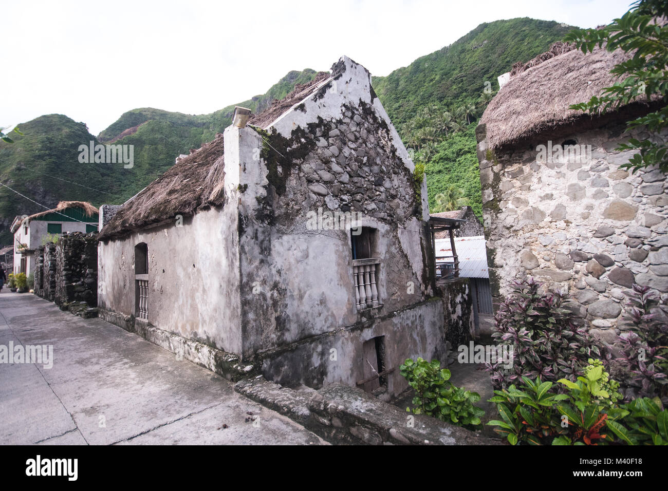 Chavayan Village at Sabtang, Batanes, Phiippines Stock Photo - Alamy