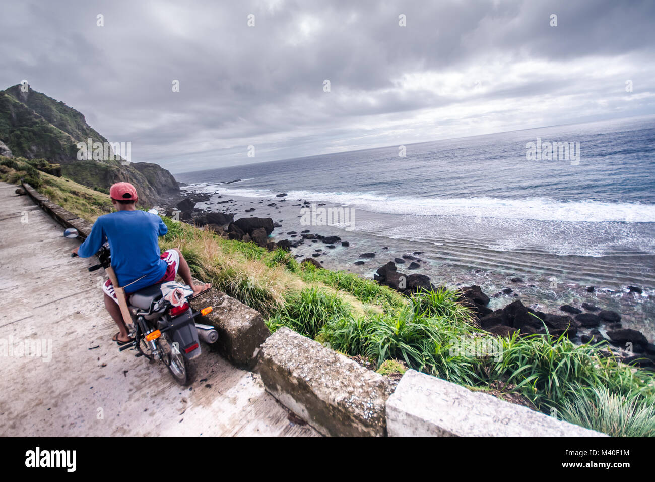 Road to heritage village of Chavayan, Sabtang, Batanes, Philippines ...