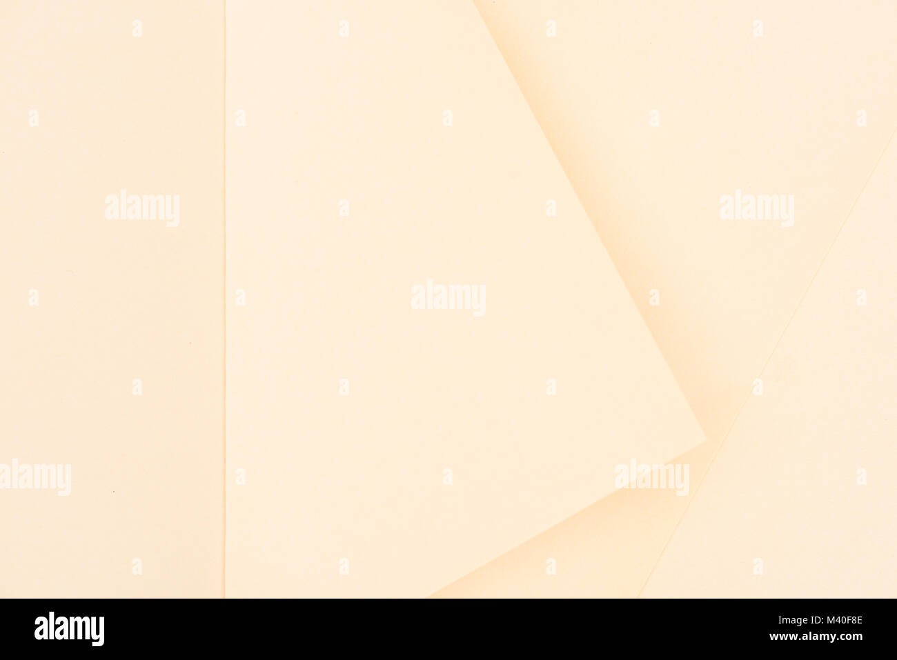 top view of light biege color paper Stock Photo - Alamy