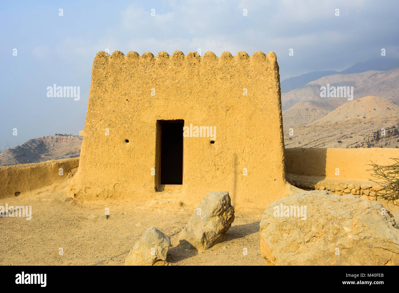 Dhayah Fort, historical location in north Ras Al Khaimah United Arab ...