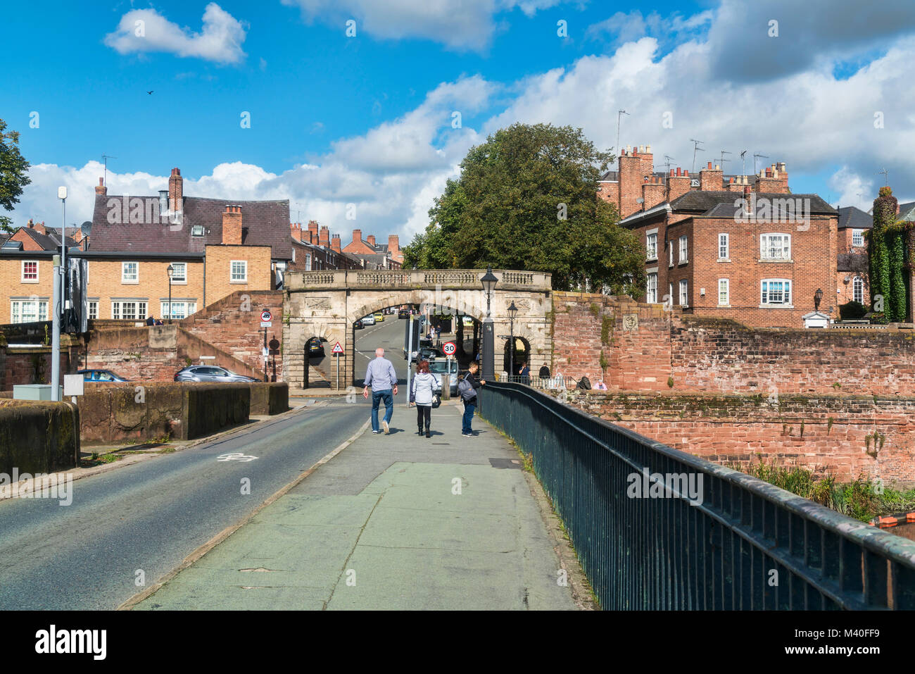 Old dee bridge chester hi-res stock photography and images - Alamy