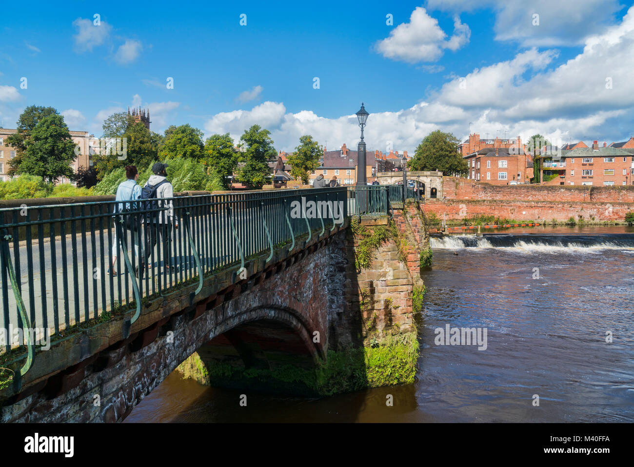 Old dee bridge chester hi-res stock photography and images - Alamy