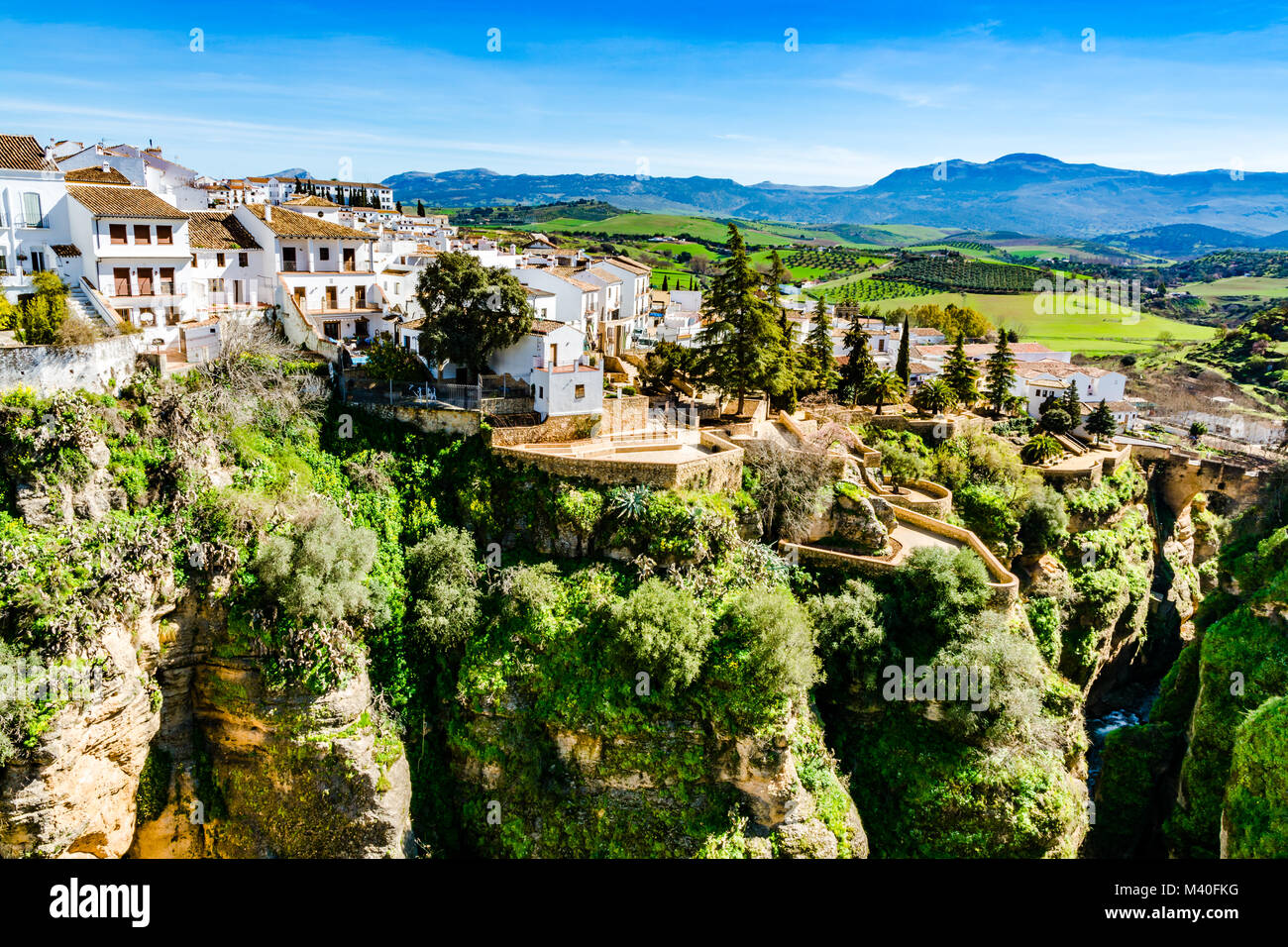 Andalusia landscape house hi-res stock photography and images - Alamy