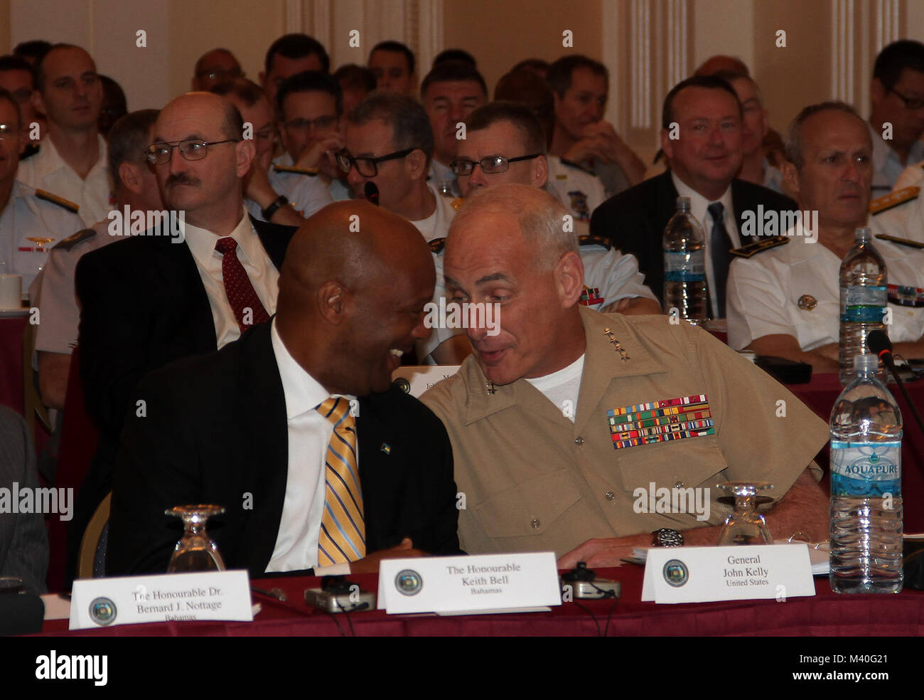 NASSAU, New Providence, Bahamas -- U.S. Marine Gen. John Kelly ...