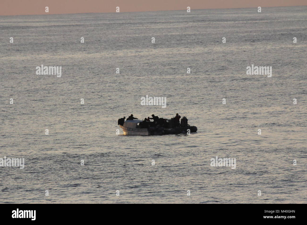 EASTERN PACIFIC (February 10, 2015) USS GARY's Rigid Hull Inflatable ...