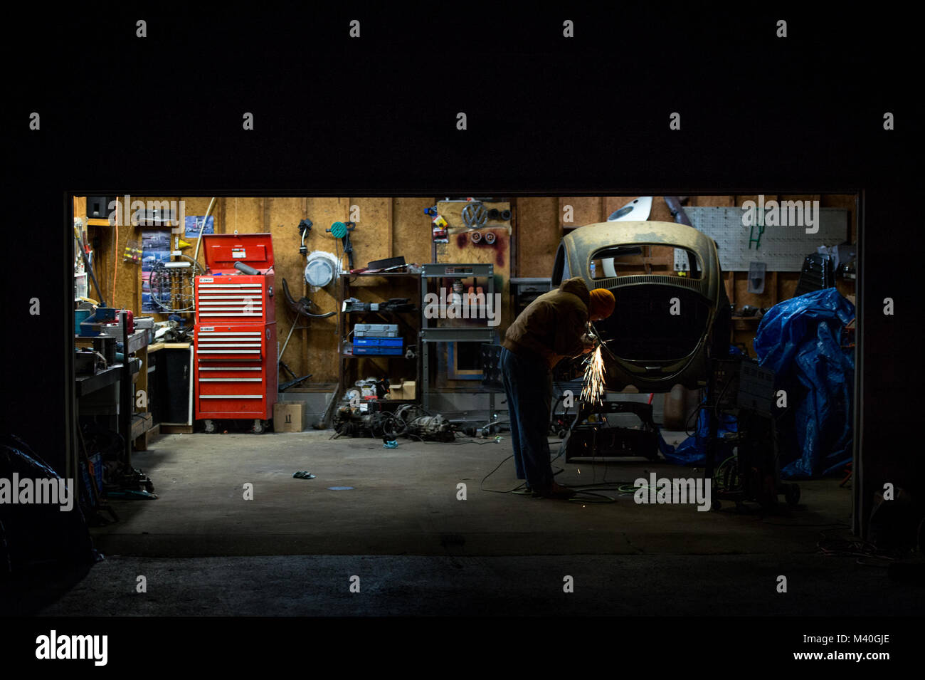 After work and on his days off, Master Sgt. Randy Rollins often works ...