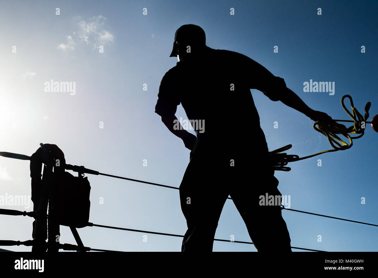 150309-N-IG780-046 GUANTANAMO BAY, Cuba (March 9, 2015) — Boatswain’s ...