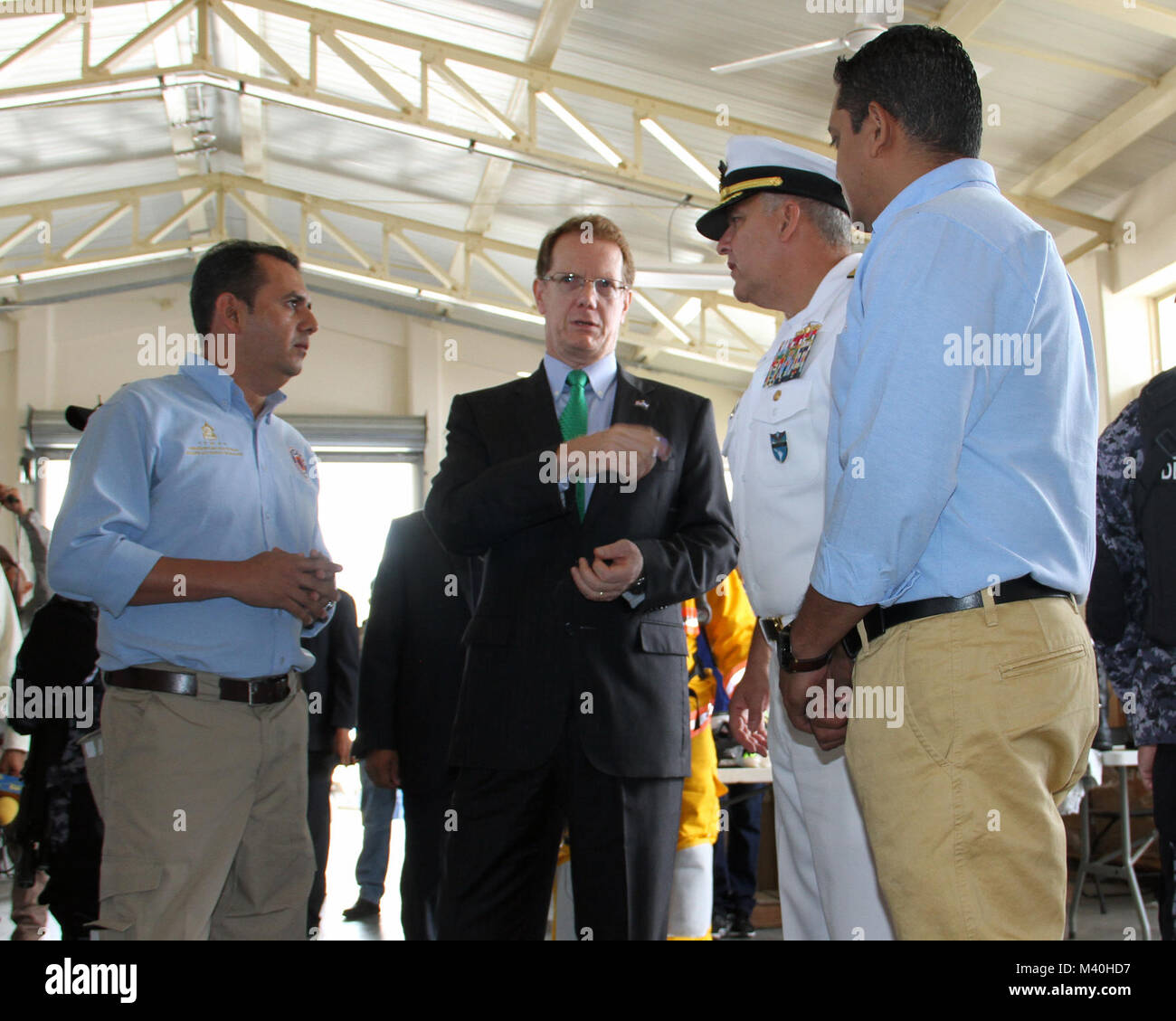 Honduran Commissioner of Disaster Preparation and Response, Moises ...