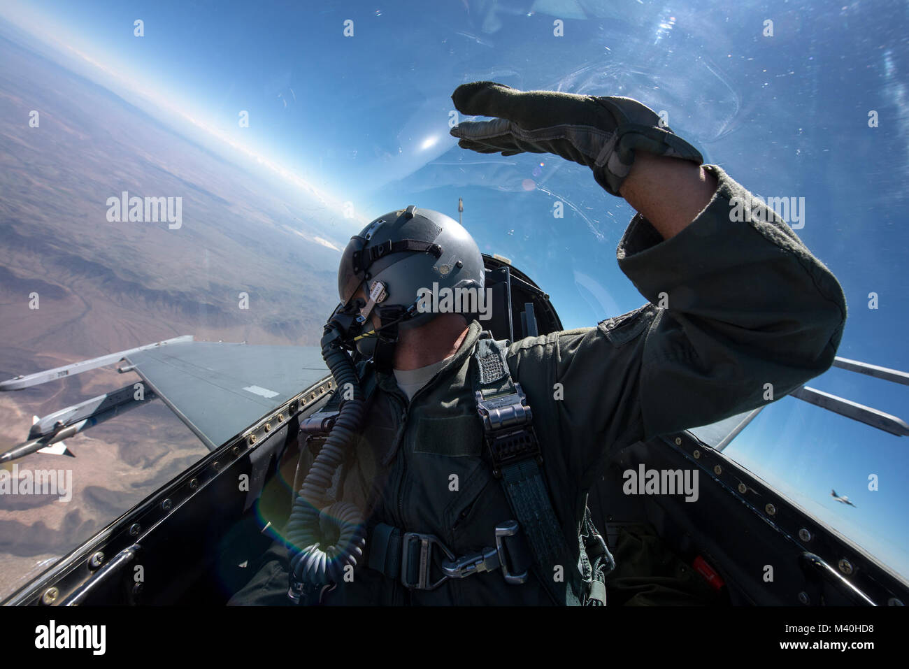 F-16 Fighting Falcons from the 162nd Wing, Arizona Air National Guard ...