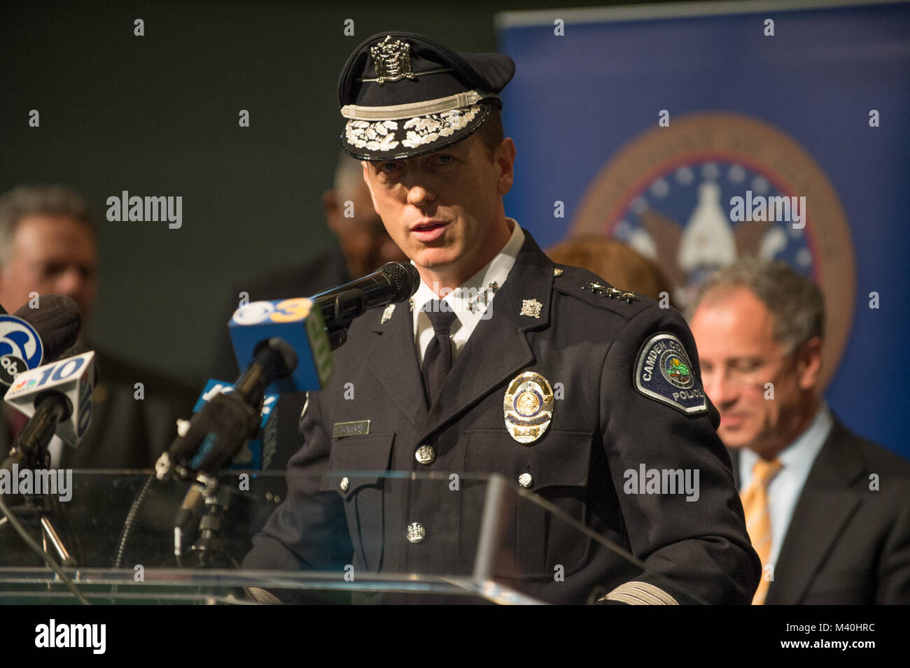 Camden county police department hi-res stock photography and images - Alamy