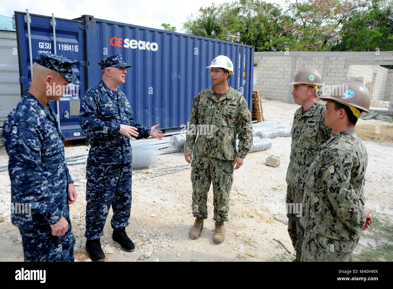 Navy surgeon general vice adm matthew nathan hi-res stock photography ...