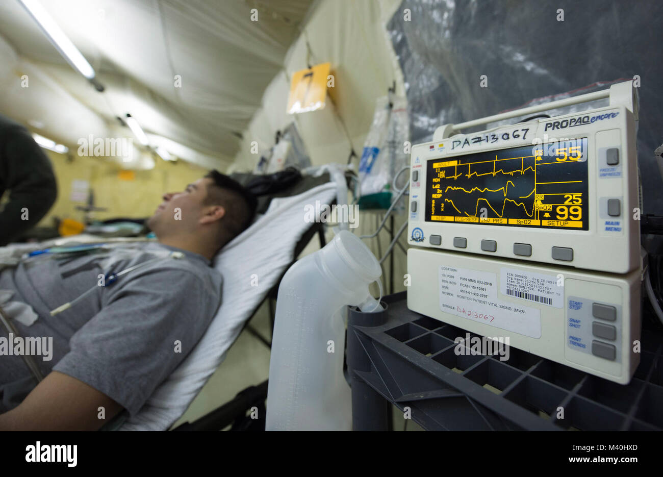 Members of the 212th Combat Support Hospital constructed a fully ...