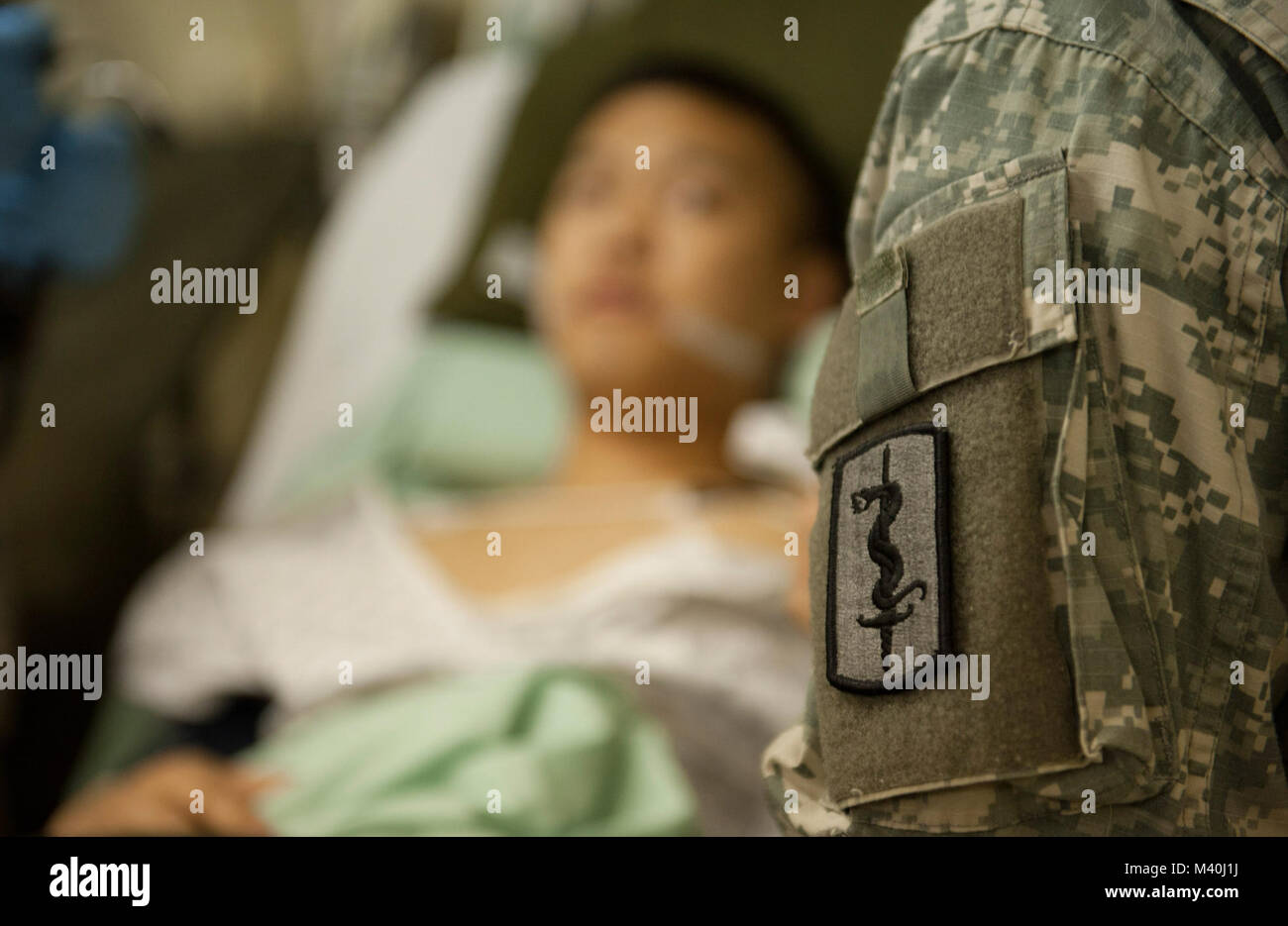 Members of the 212th Combat Support Hospital constructed a fully ...