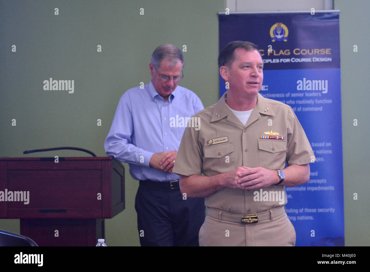 Joint forces maritime component commander hi-res stock photography and ...