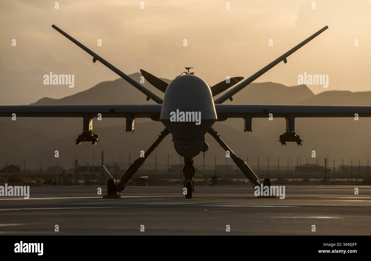 A MQ-9 Reaper assigned to the 432nd Aircraft Maintenance Squadron ...