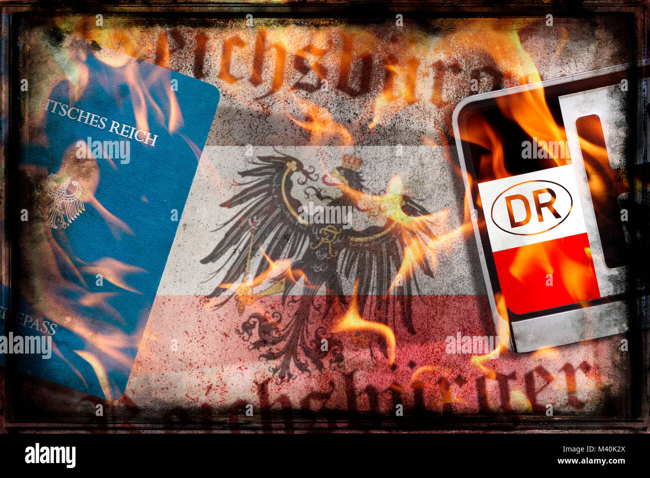 Reichsadler Eagle Of The German Empire High Resolution Stock ...