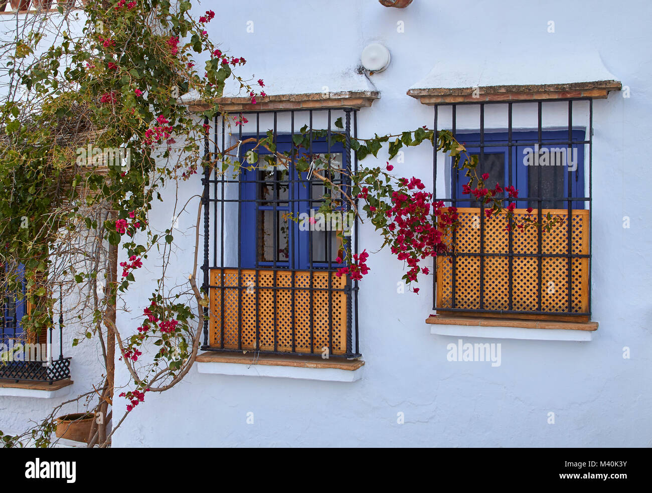 Blue window frames hi-res stock photography and images - Alamy