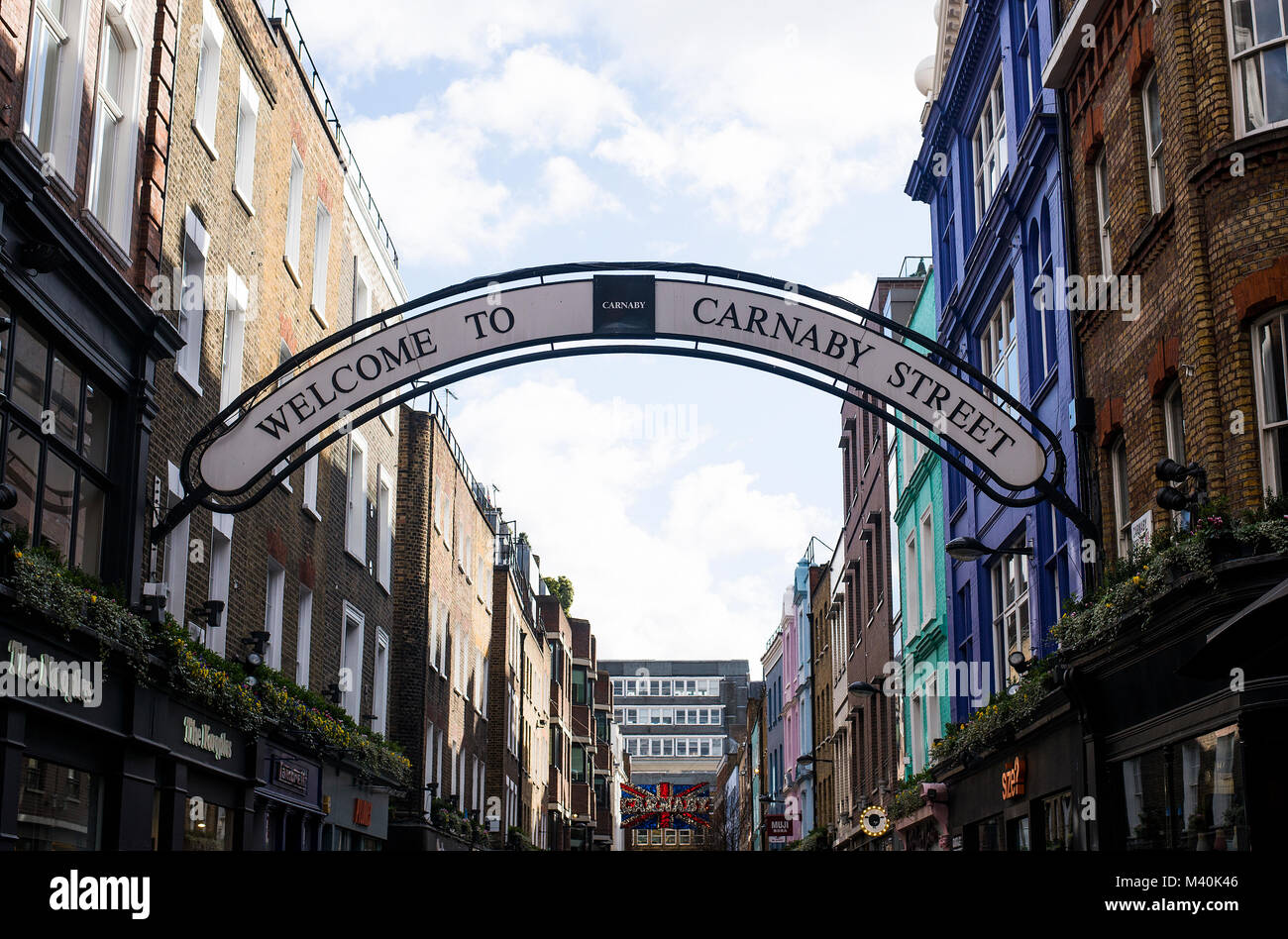 Carnaby Street sign, London, UK Stock Photo - Alamy