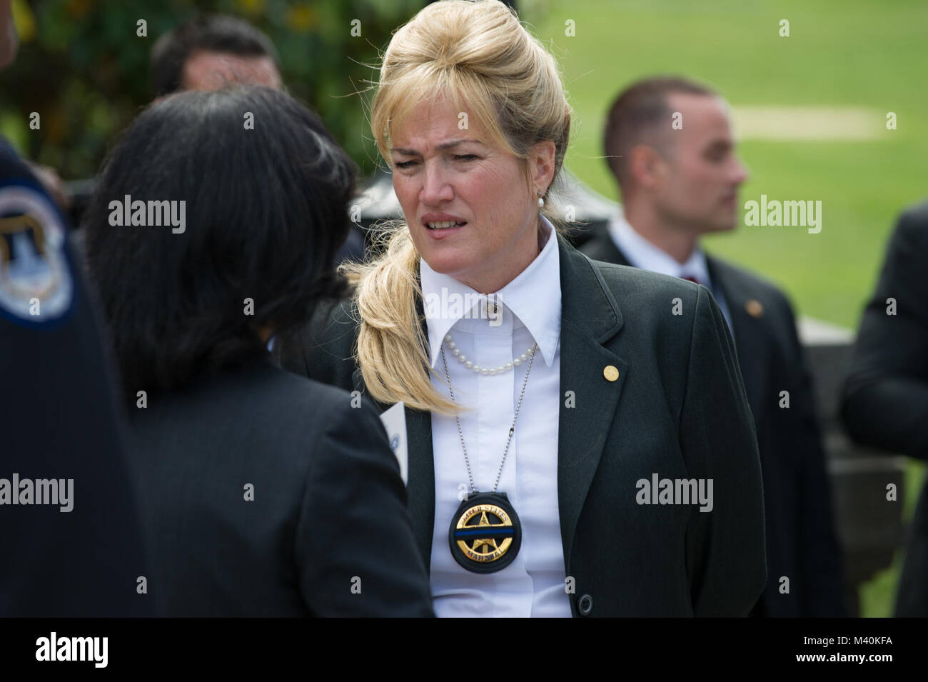 USMS Director Stacia Hylton-210 by U.S. Marshals Service Stock Photo ...