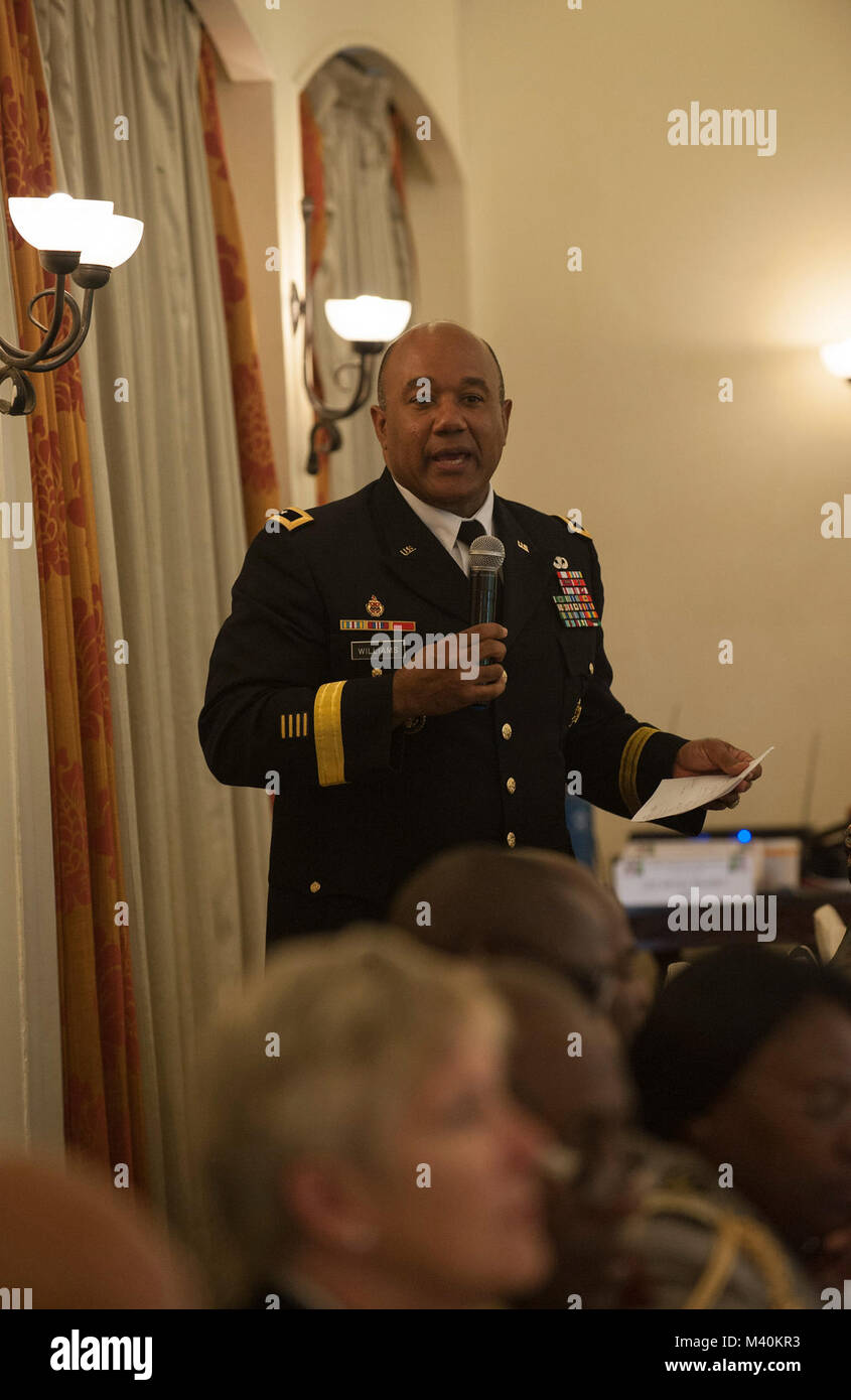 U.S. Army Maj. Gen. Darryl Williams, the commander of U.S. Army Africa ...