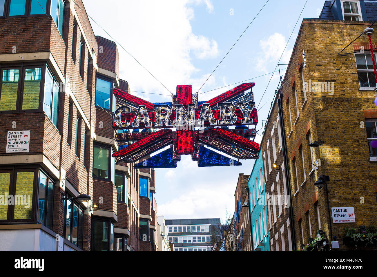 Carnaby Street sign, London, UK Stock Photo - Alamy