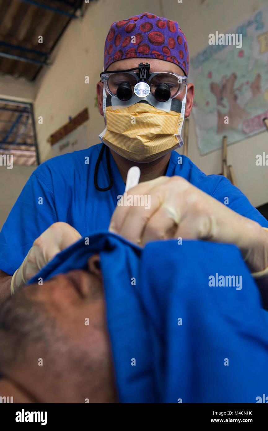A plastic surgeon with the walter reed army medical center hi-res stock ...