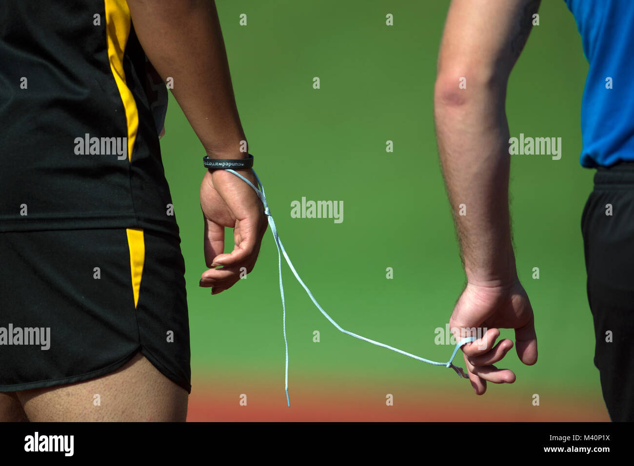 Visually impaired runner hi-res stock photography and images - Alamy