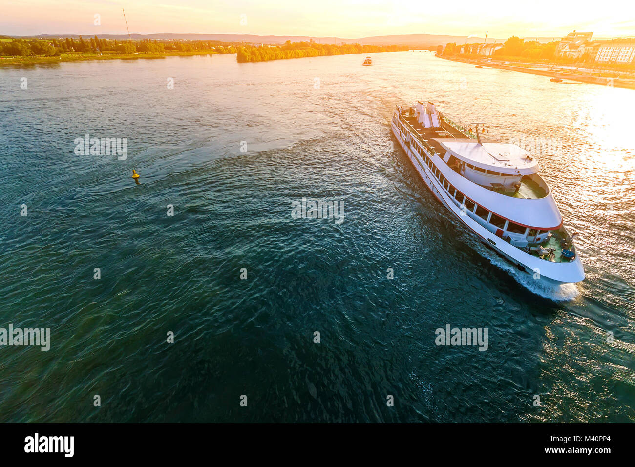 A shipping tour on rhine river hi-res stock photography and images - Alamy