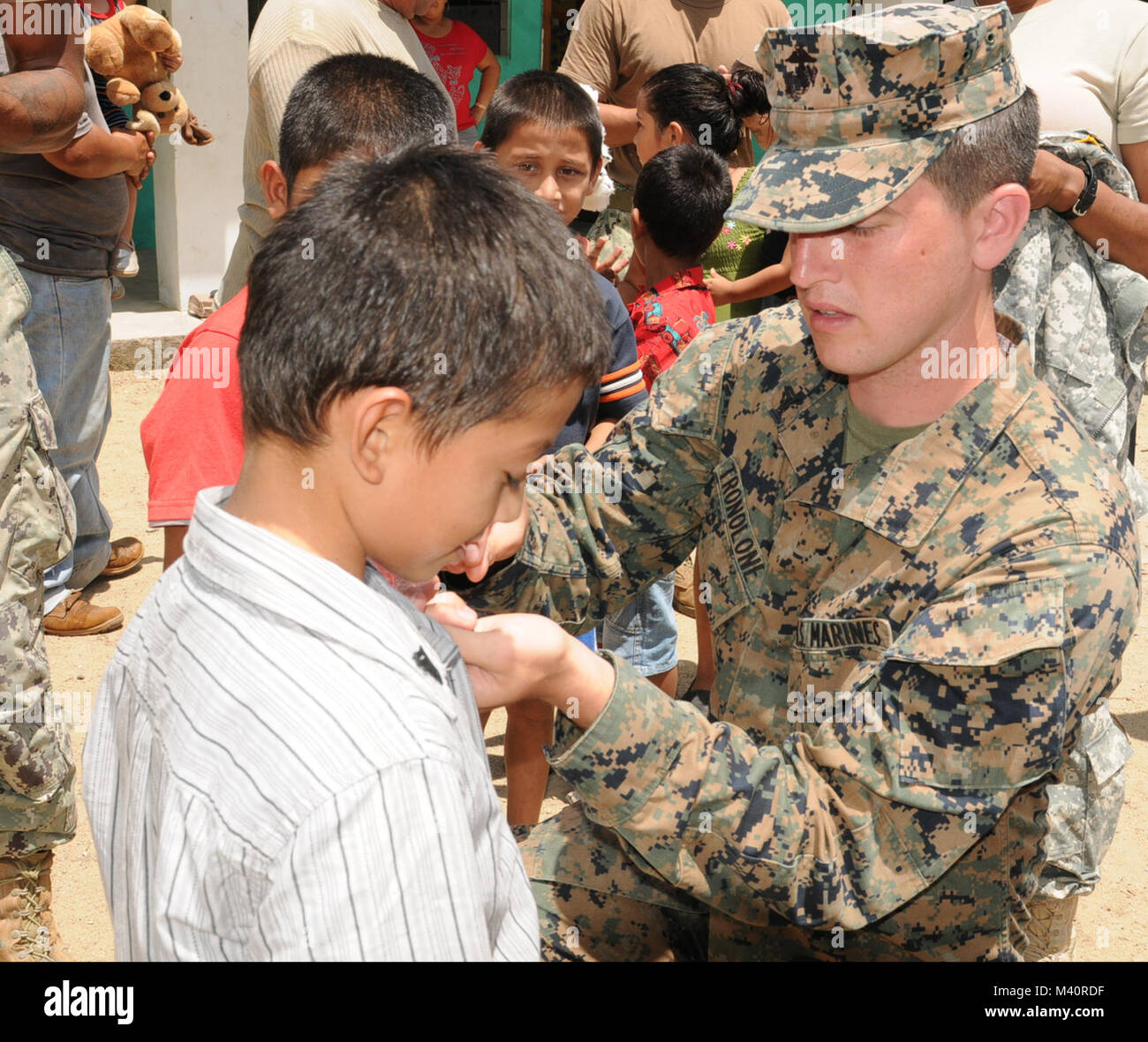 Cpl. Wesley Tronolone, a native of Roanoke, Va., and a Water ...
