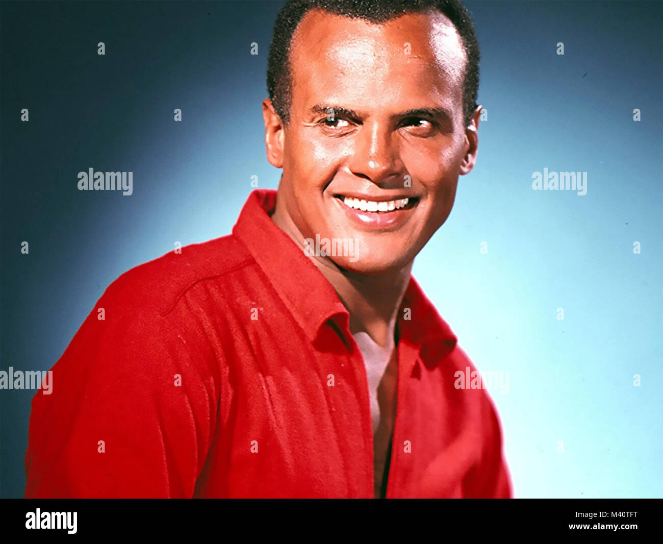 HARRY BELAFONTE Publicity photo of American singer about 1970 Stock ...