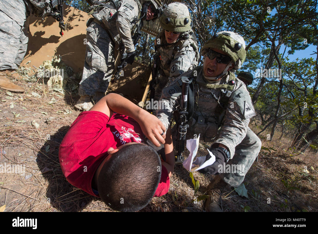 United States Military Police from the 93rd Military Police Battalion ...