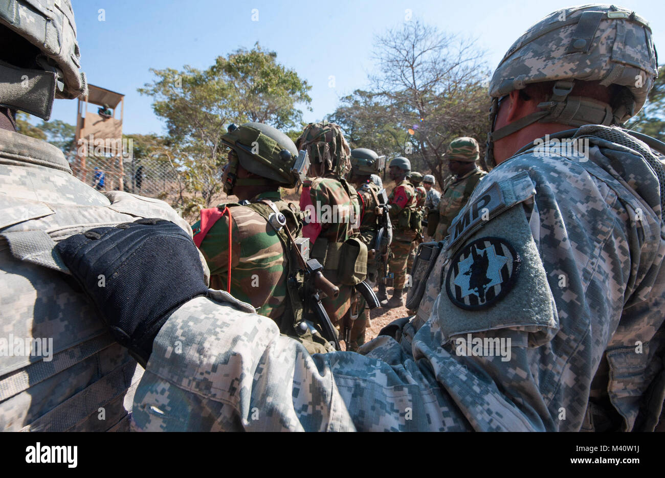 Military police from the U.S. Army 93rd Military Police Battalion and ...