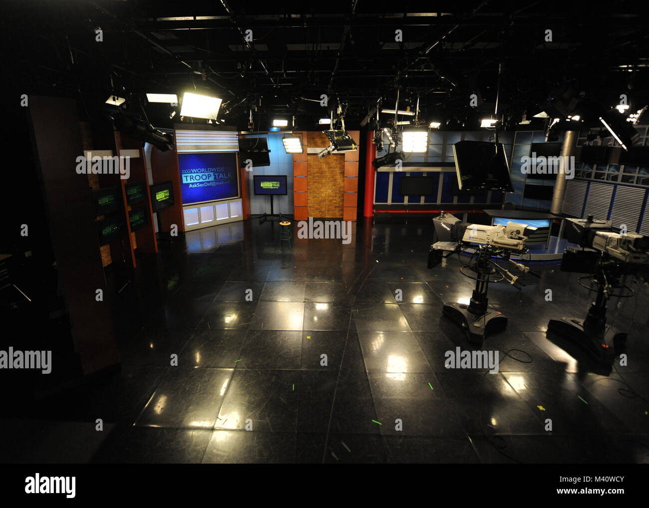 Defense Media Activity (DMA) personnel from various sections including ...