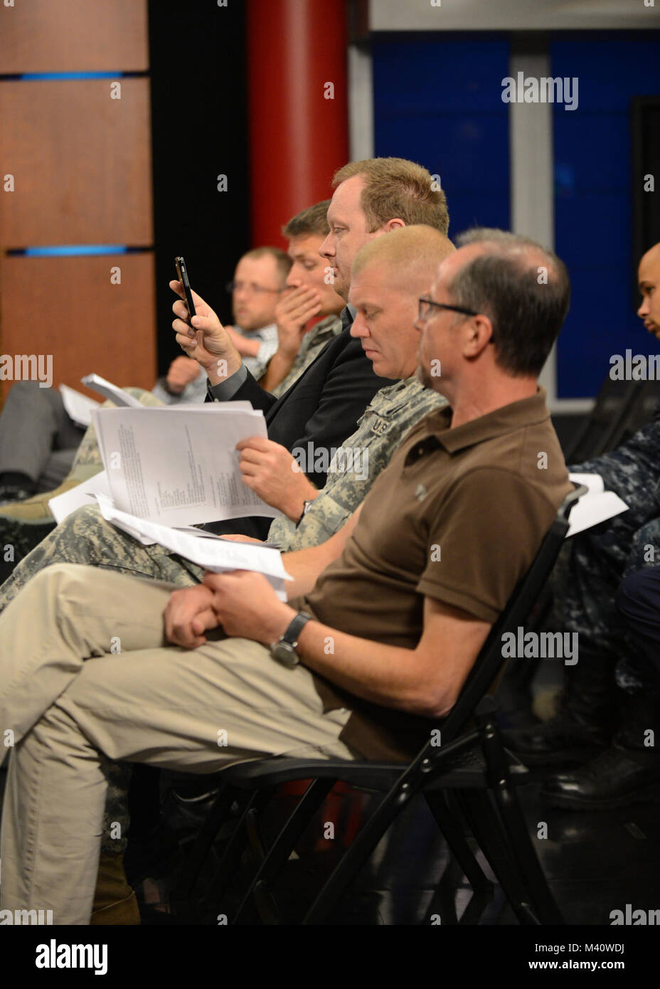 Defense Media Activity (DMA) personnel from various sections including ...