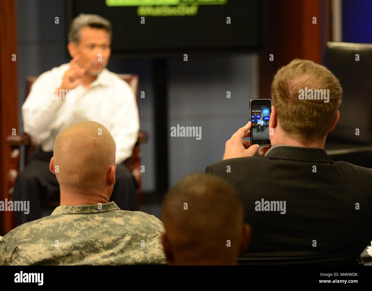 Defense Media Activity (DMA) personnel from various sections including ...