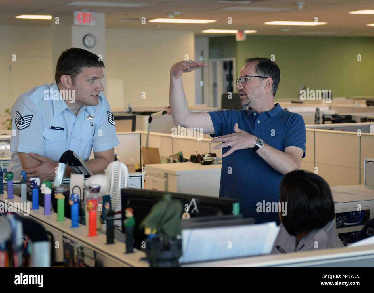 Defense Media Activity (DMA) personnel from various sections including ...