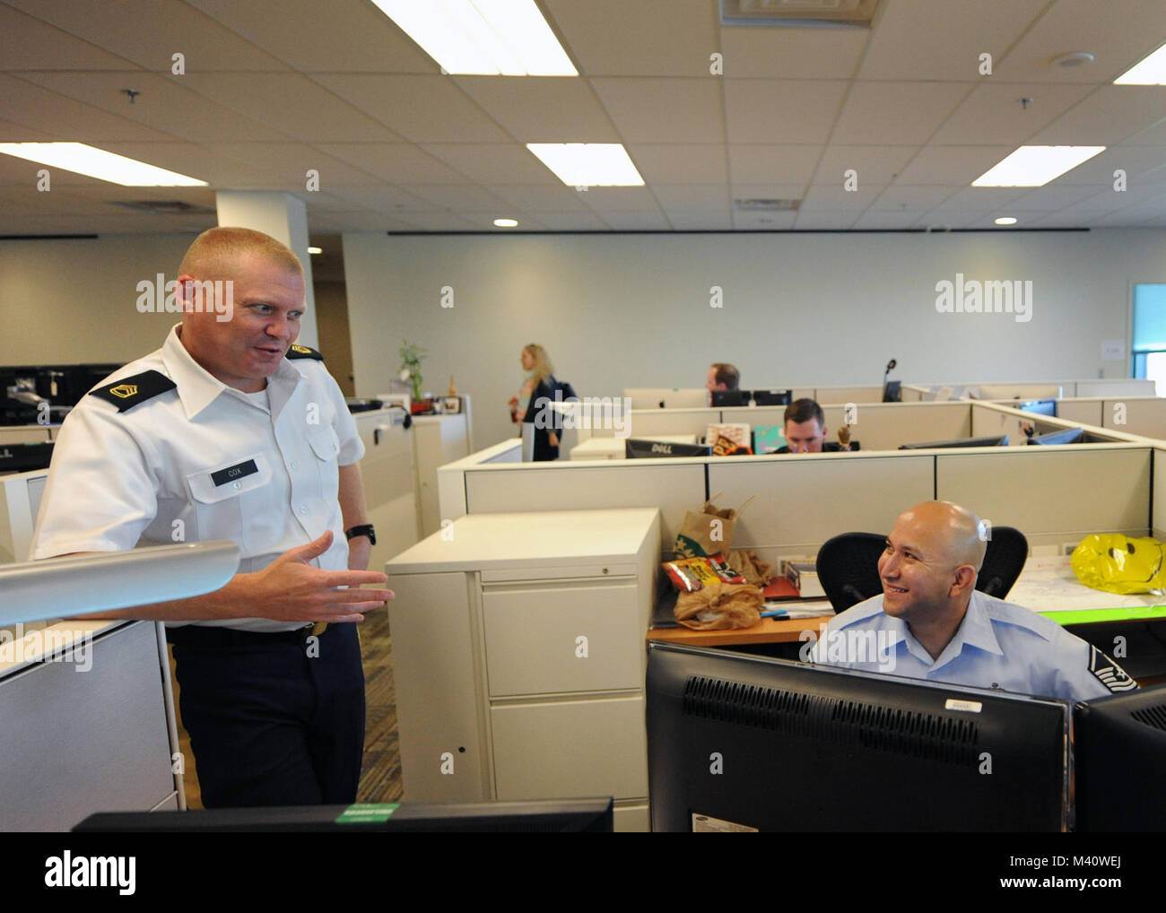 Defense Media Activity (DMA) personnel from various sections including ...