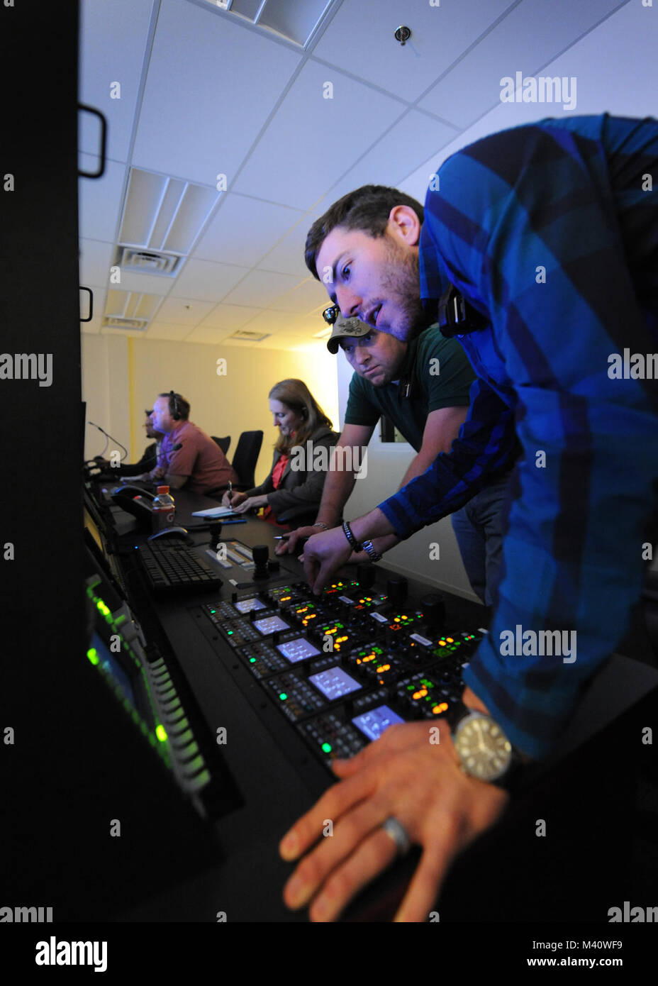 Defense Media Activity (DMA) personnel from various sections including ...