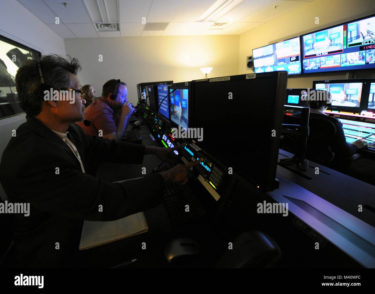 Defense Media Activity (DMA) personnel from various sections including ...