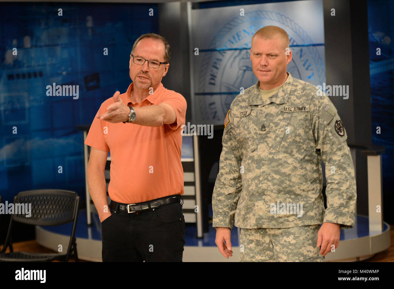 Defense Media Activity (DMA) personnel from various sections including ...