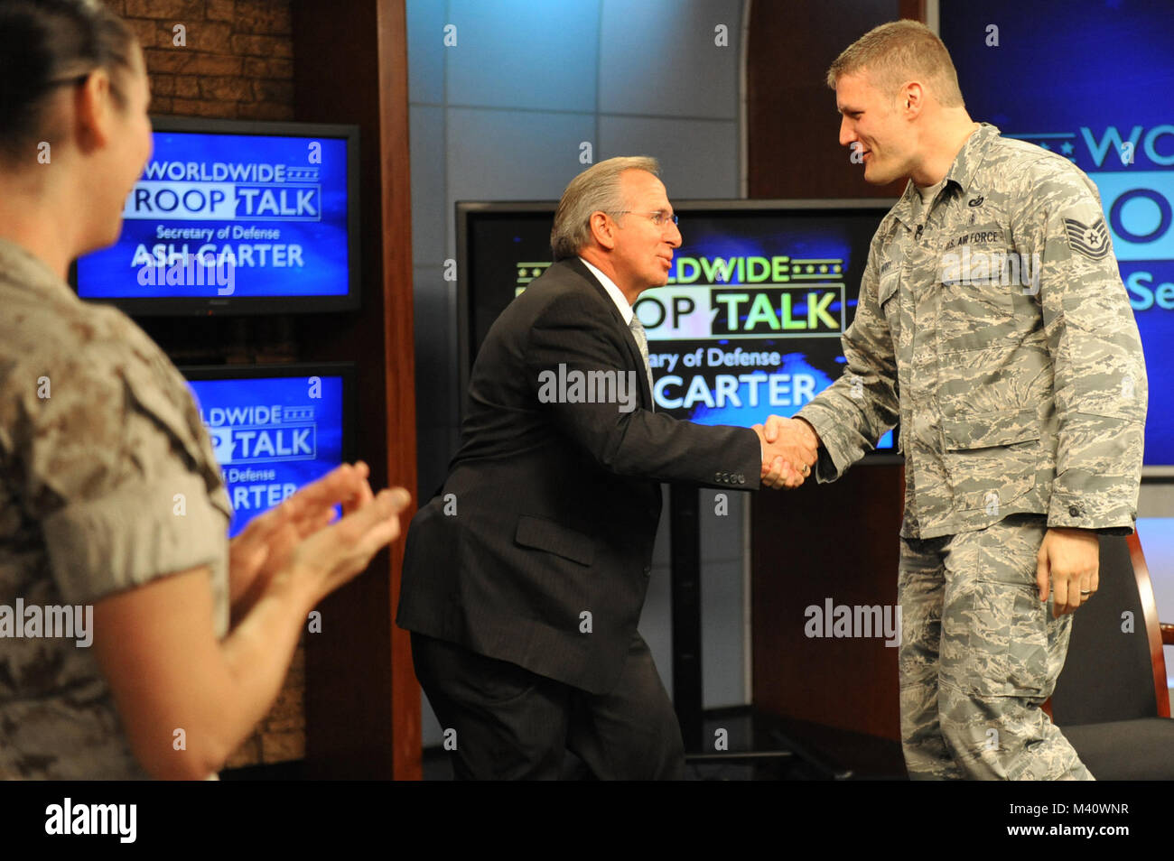 Defense Media Activity (DMA) personnel from various sections including ...