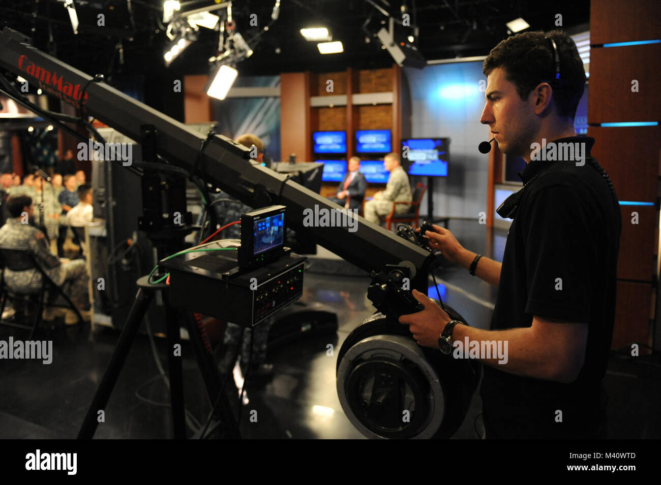 Defense Media Activity (DMA) personnel from various sections including ...