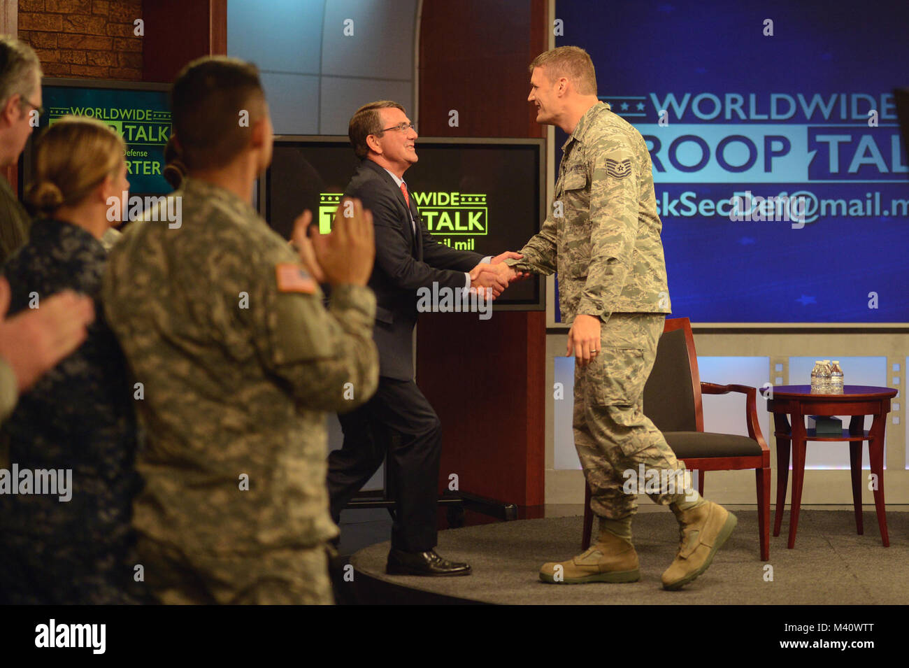 Secretary of Defense, The Honorable Ashton B. Carter, takes to the ...