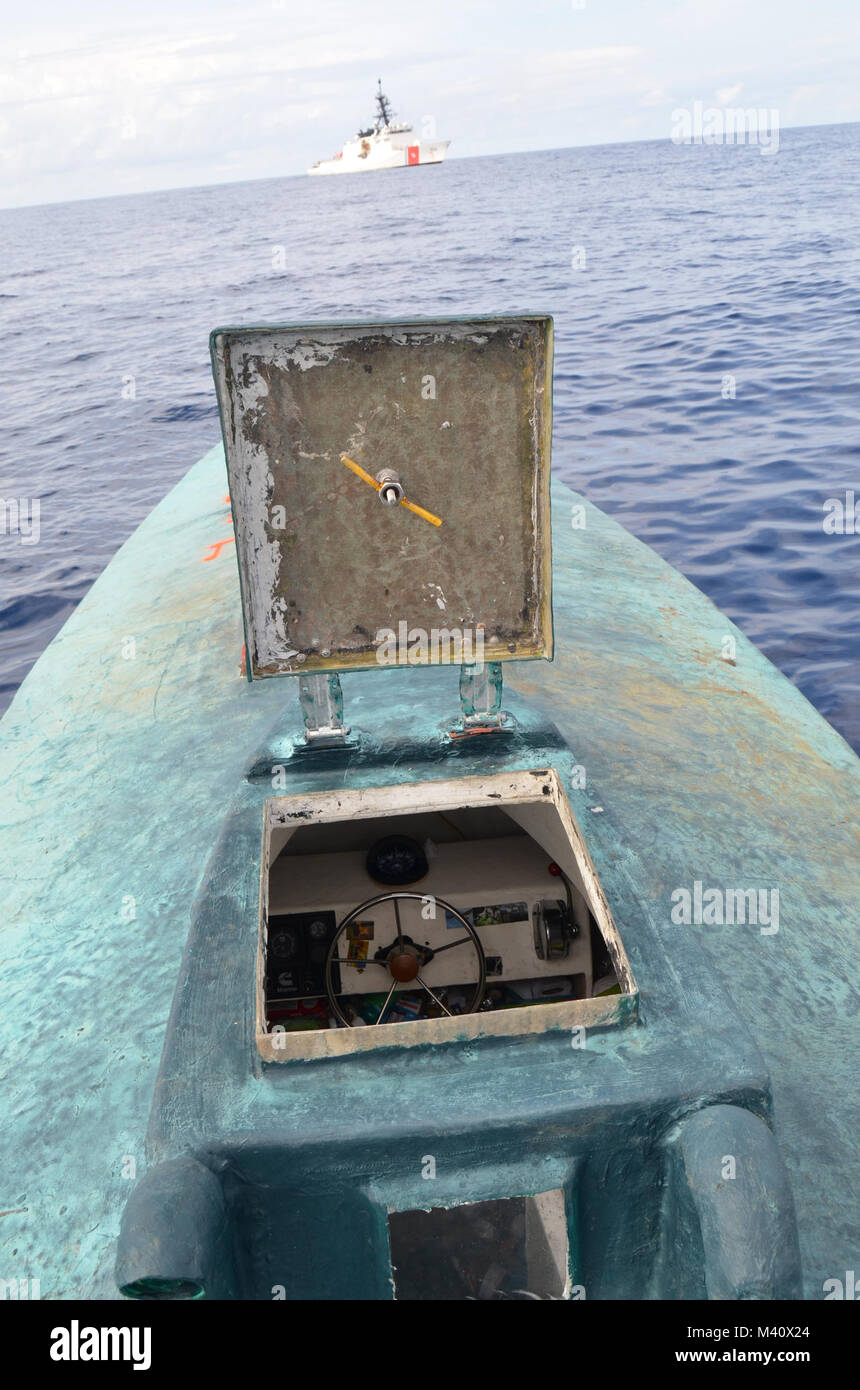 The forward hatch for the helm of a self-propelled semi-submersible ...