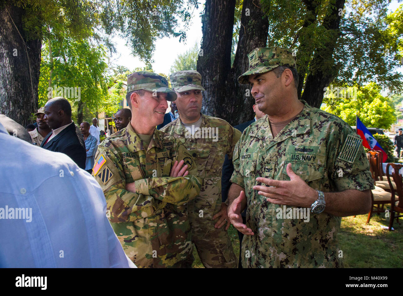 150911-N-YM856-200 PORT AU PRINCE, Haiti (Sept. 11, 2015) Capt. Sam ...