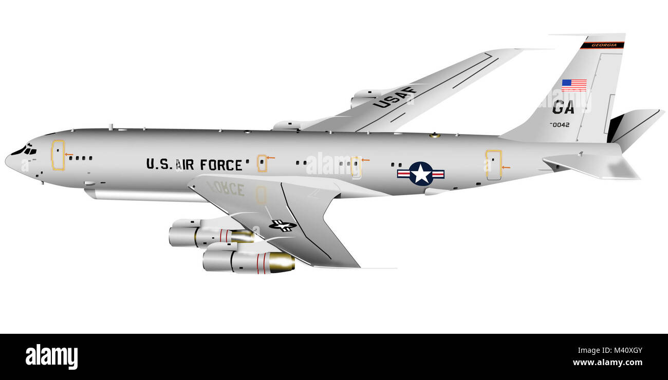 E-8C, Joint STARS uses a multi-mode side looking radar to detect, track, and classify moving ...
