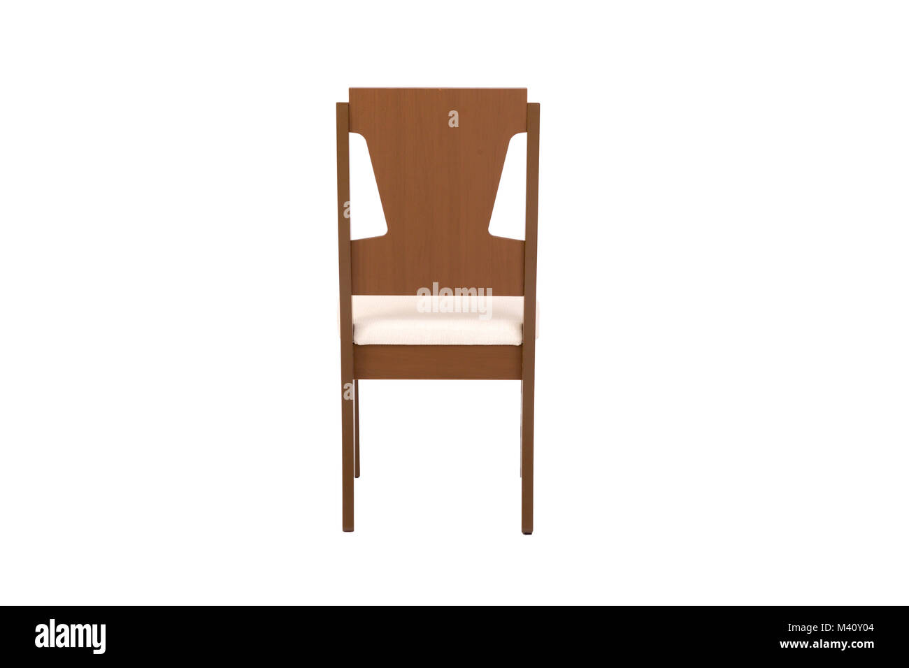 Wood chair. Object isolated of white background Stock Photo - Alamy