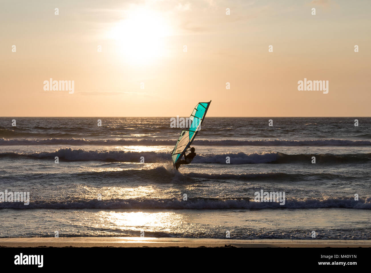 Wind surfer 2 Stock Photo - Alamy