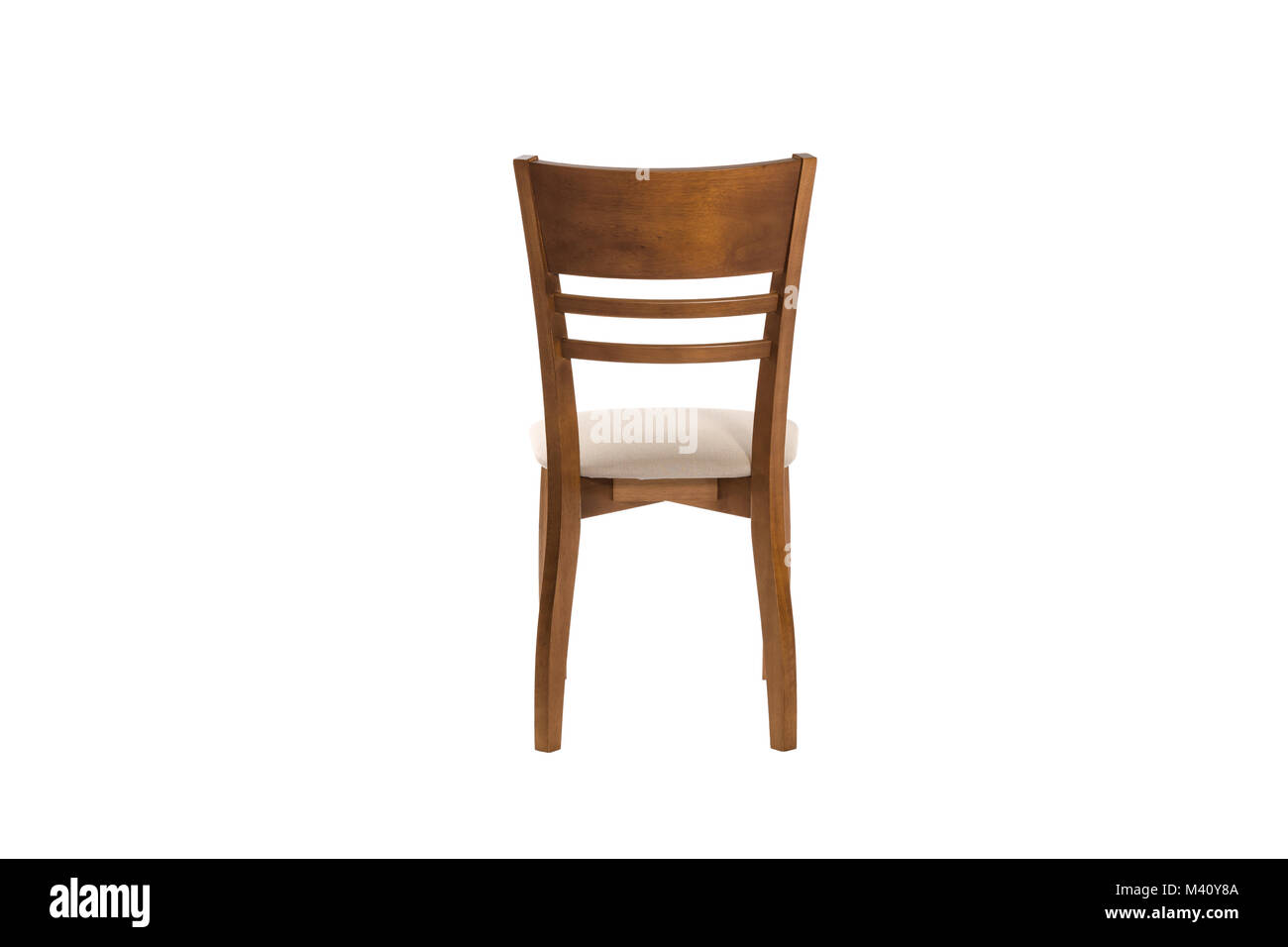 Wood chair. Object isolated of white background Stock Photo - Alamy