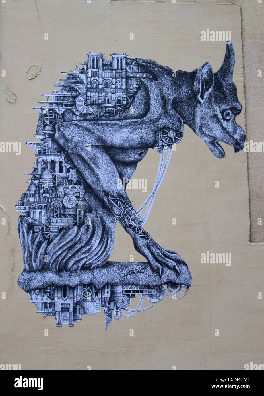 Grotesque art gothic hi-res stock photography and images - Alamy